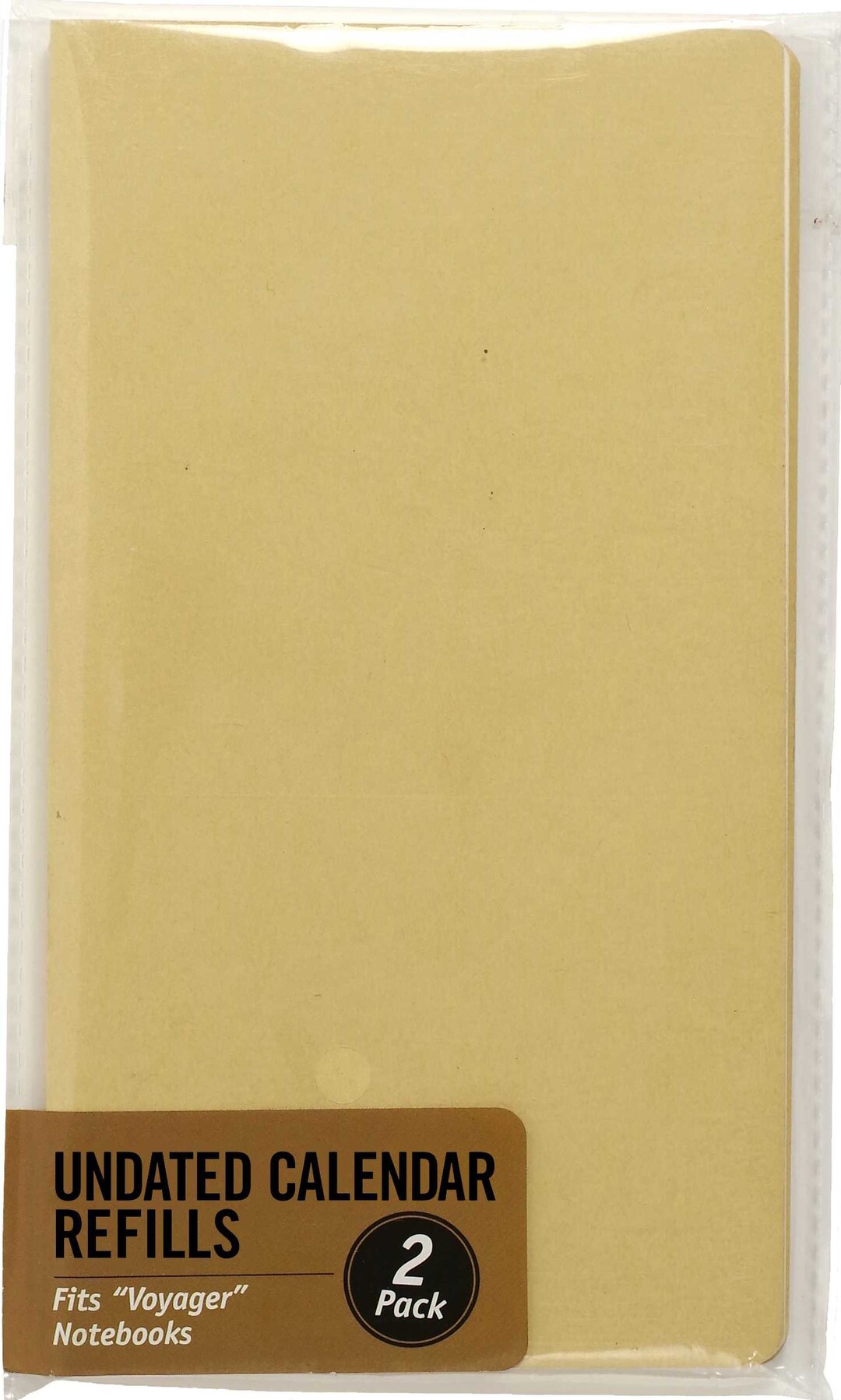 Voyager Notebook Undated Calendar Refill - Etsy