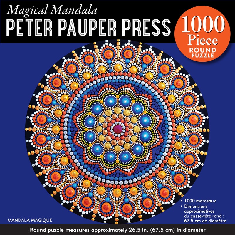 Round Jigsaw Puzzle - Etsy