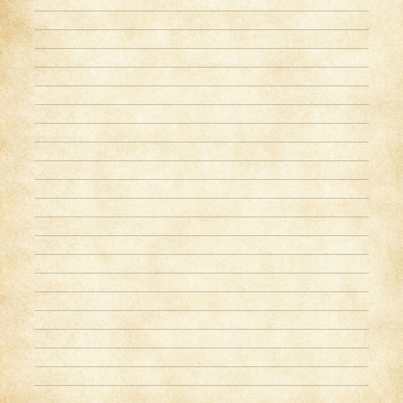 Lined Stationery - Etsy