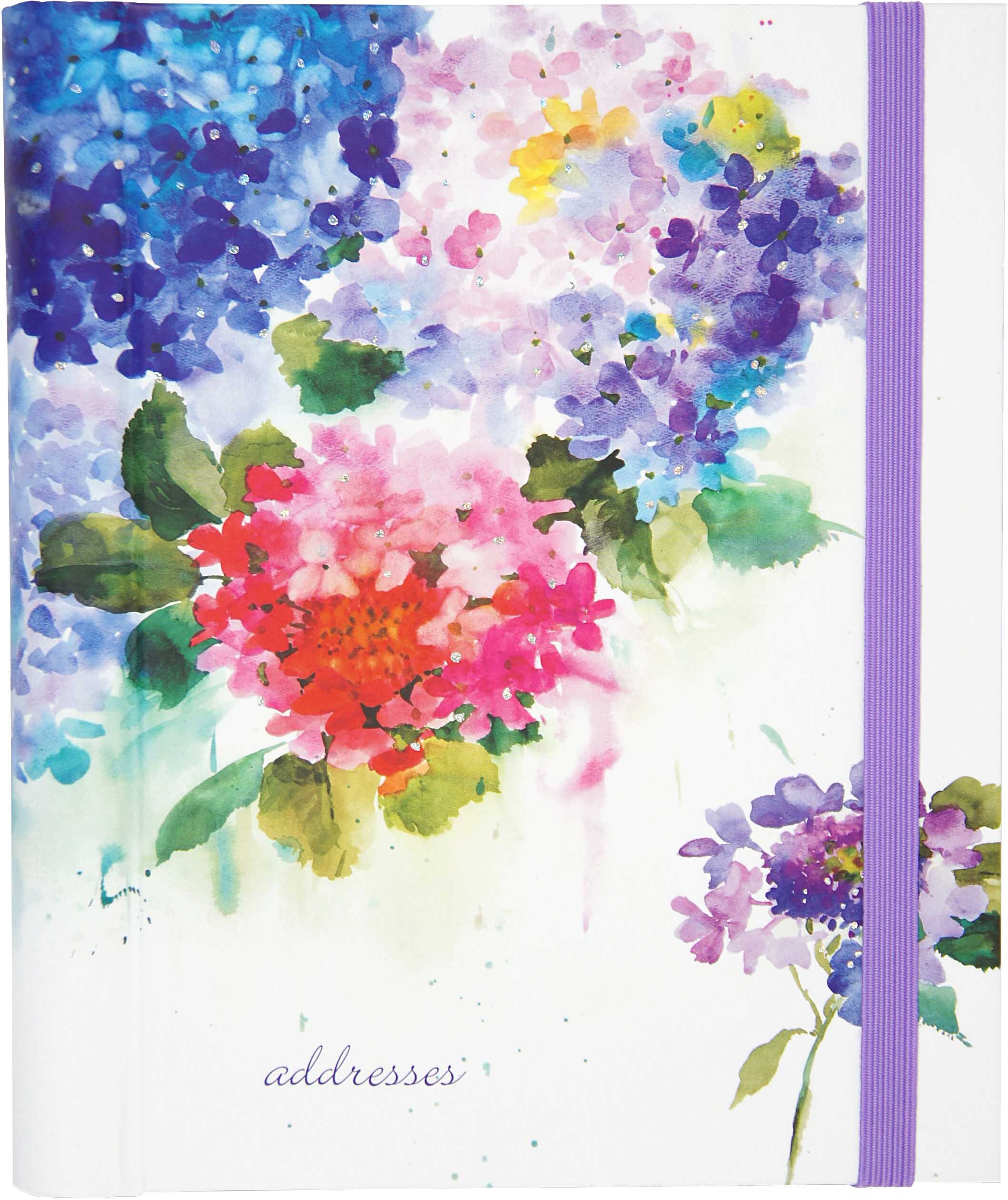 Hydrangeas Large Address Book - Etsy