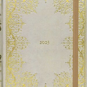 2025 Gilded Ivory Weekly Planner - Etsy