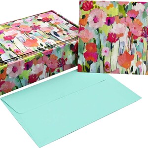 Spring Meadow Note Cards - Etsy