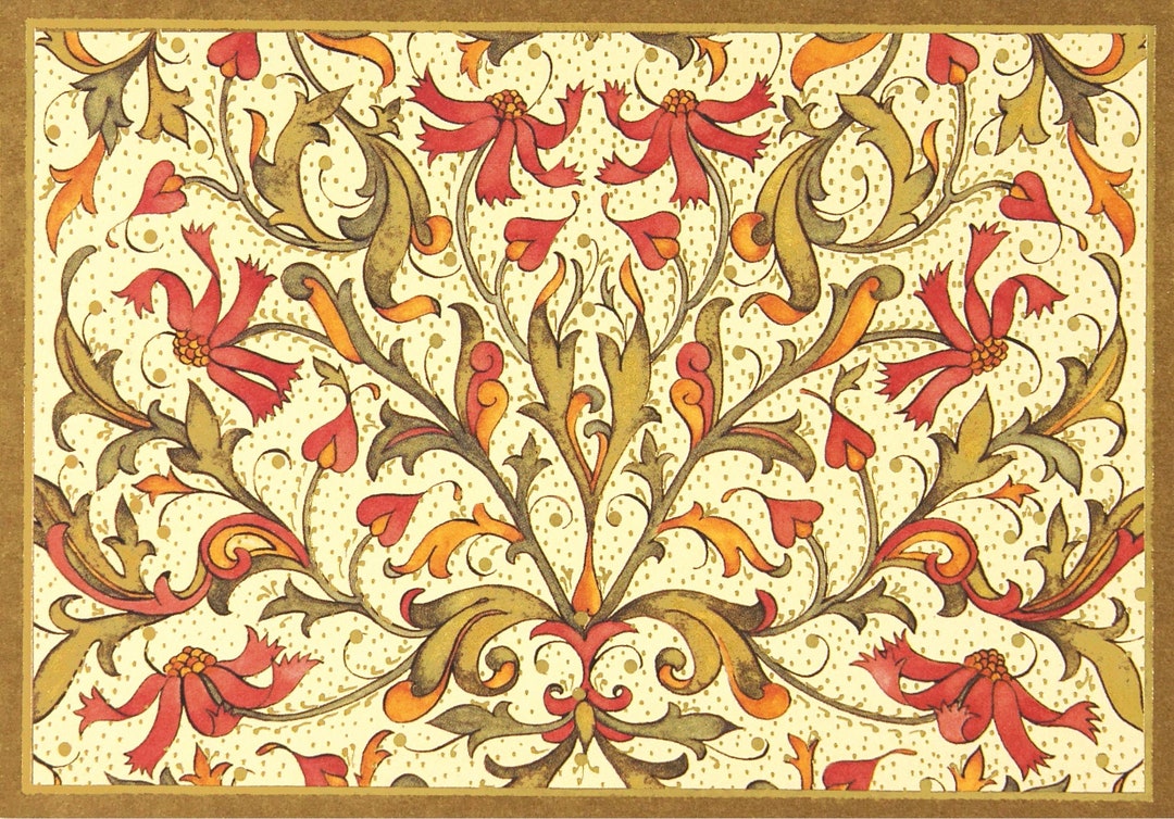 Florentine Note Cards - Etsy