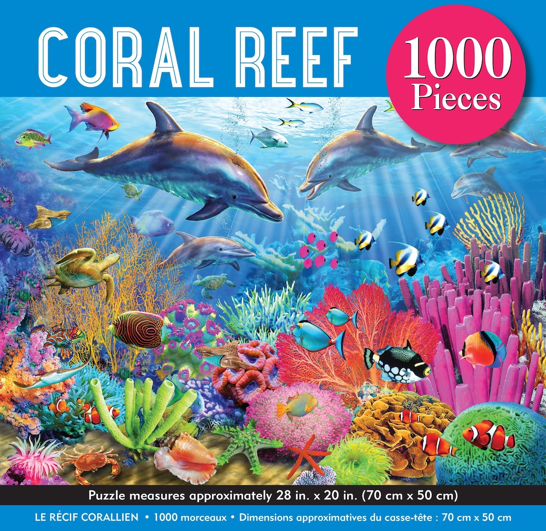Coral Reef 1000 Piece Jigsaw Puzzle - Etsy