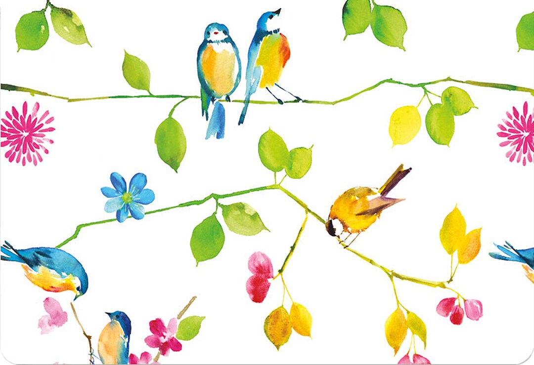 Watercolor Birds Note Cards - Etsy