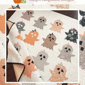 Boo! Ghost Quilt Pattern by the Pattern Basket - PAPER Pattern ...