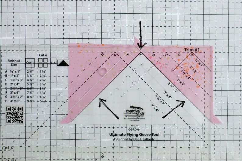 Ultimate Flying Geese Ruler Tool by Creative Grids - Etsy
