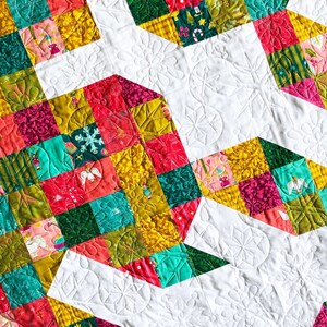 Snowflake Quilt Pattern by Modern Handcraft - PAPER Pattern Christmas ...