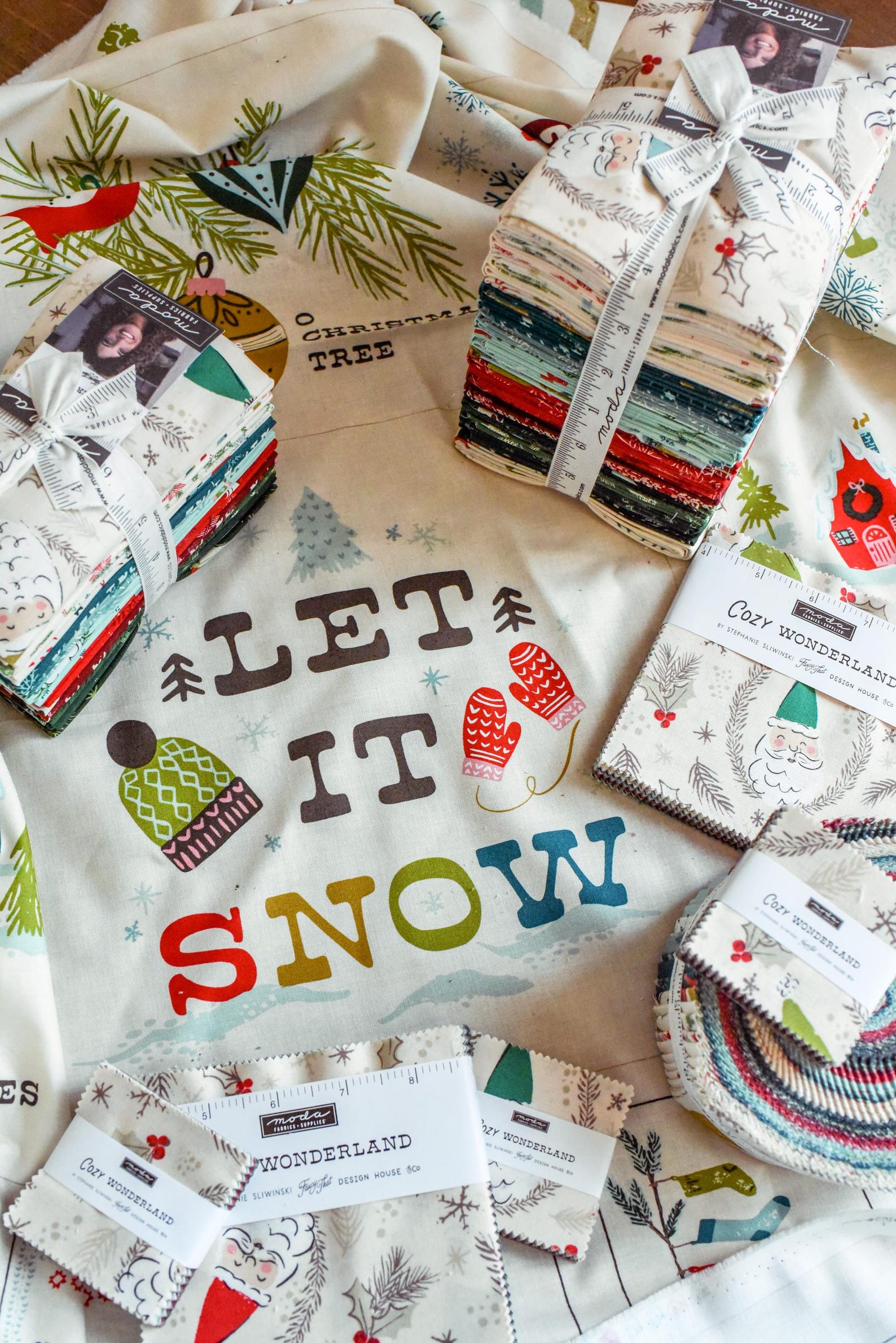 Cozy Wonderland Fat Quarter Bundle by Fancy That Design House for Moda ...