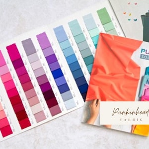 Art Gallery Fabrics Pure Solids Color Card 203 Colors 183 Pure Solid ...