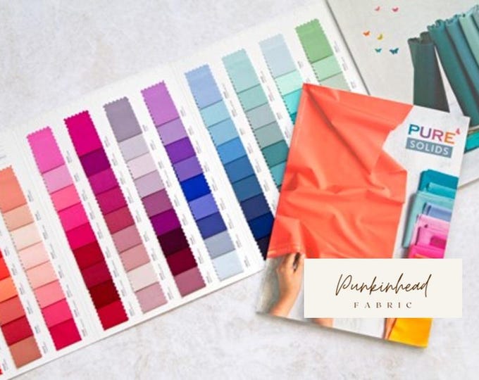 Art Gallery Fabrics Pure Solids Color Card 203 Colors 183 Pure Solid ...