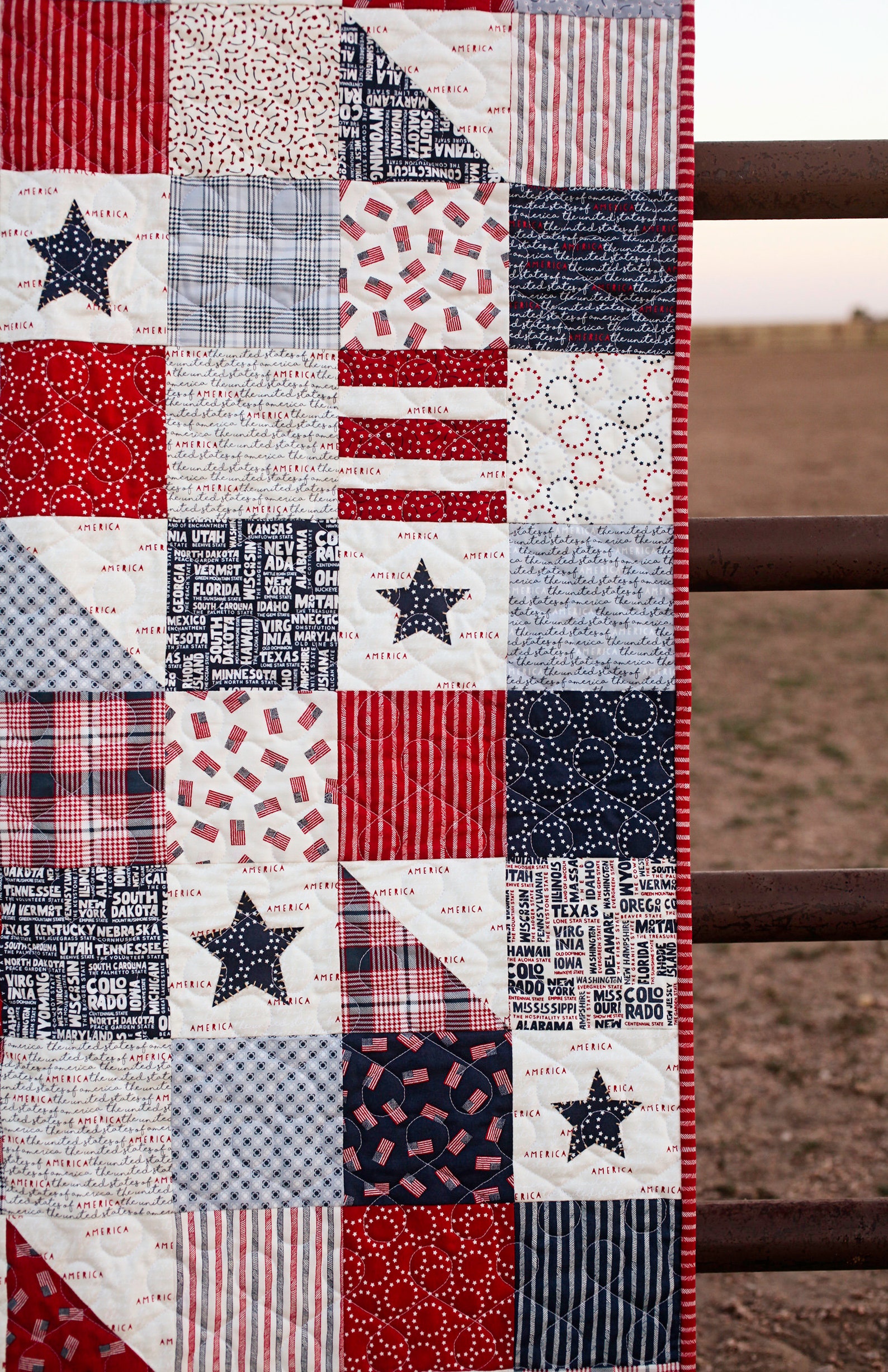Stateside States Americana by Moda Cotton Quilting Fabric by Sweetwater ...