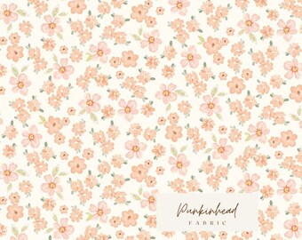 Dear Stella Cream Flora Leaves Little Fawn Friends Boho Cottage Core ...