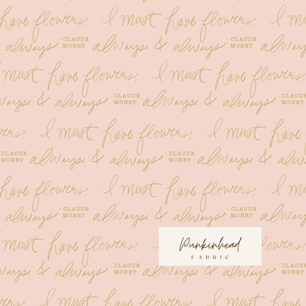 Text Print Fabric - Etsy