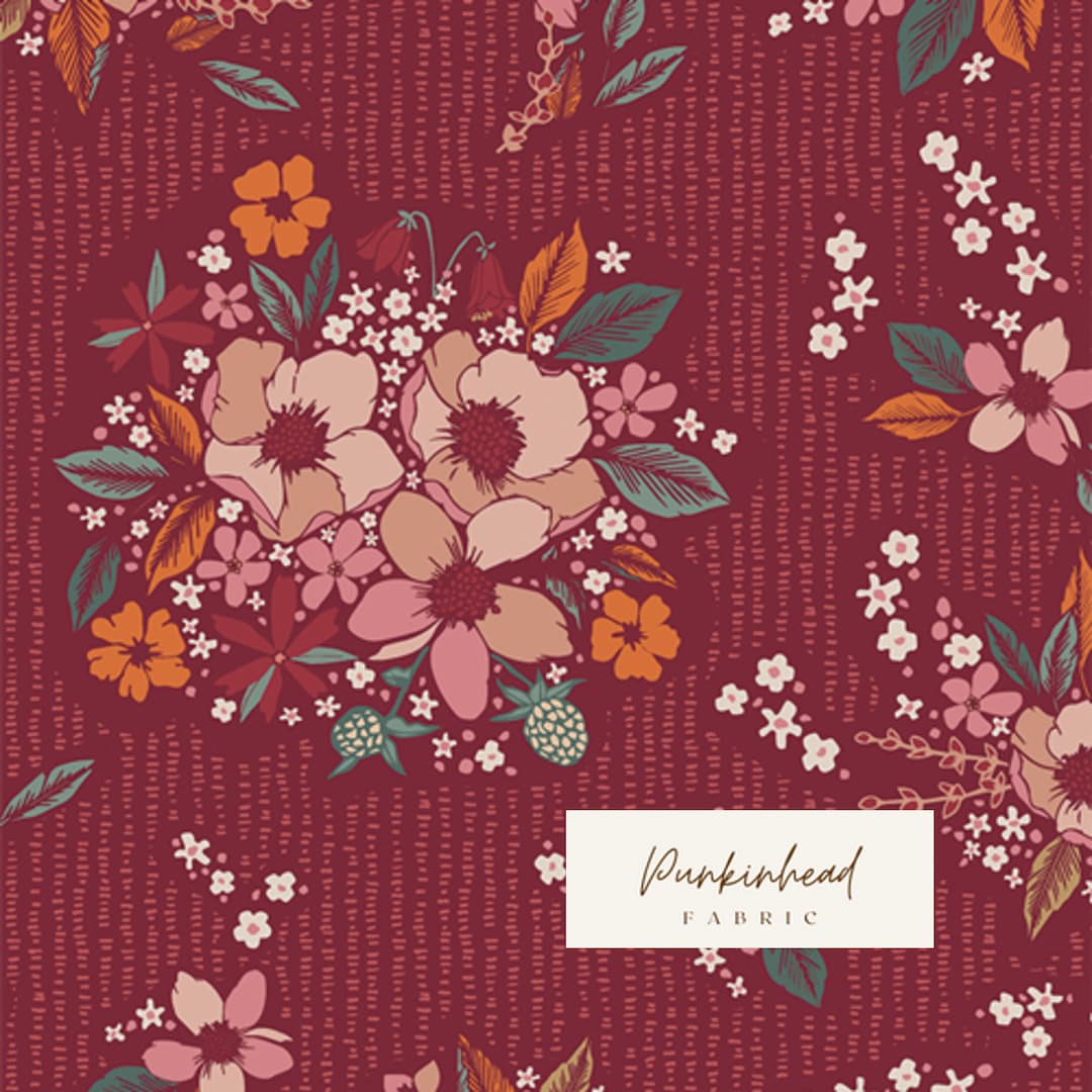 Floral Keepsakes Dusk by Art Gallery Fabrics, Woodland Keeper by ...
