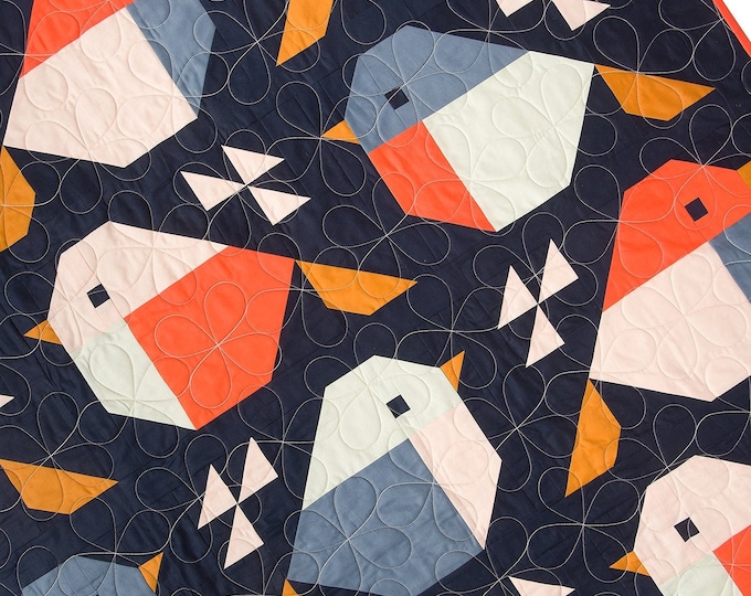 Sparrows Quilt Pattern by Pen + Paper Patterns - PAPER Pattern, Modern ...
