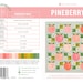 Pineberry Quilt Pattern by Pen + Paper Patterns - PAPER Pattern, Modern Quilt Pattern, Book ...