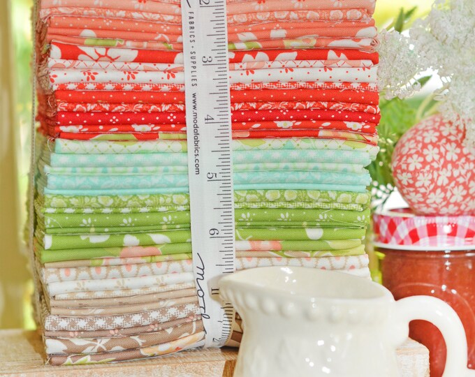 Jelly Jam Fat Quarter Bundle by Fig Tree for Moda Quilting Fabric by ...