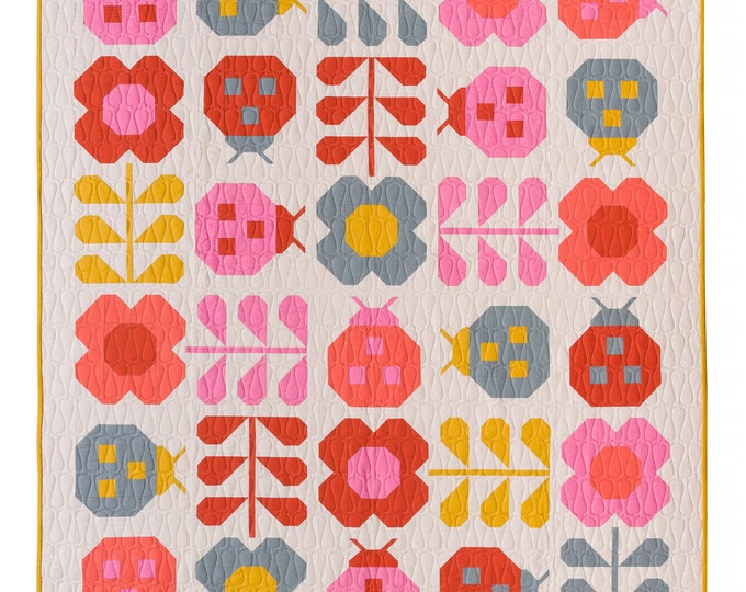 Hello Spring Quilt Pattern by Pen + Paper Patterns - PAPER Pattern ...