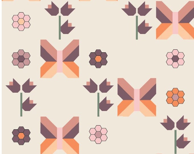 Buds & Blossoms Quilt Kit Spring Meadow by Modern Charm Stitchery ...