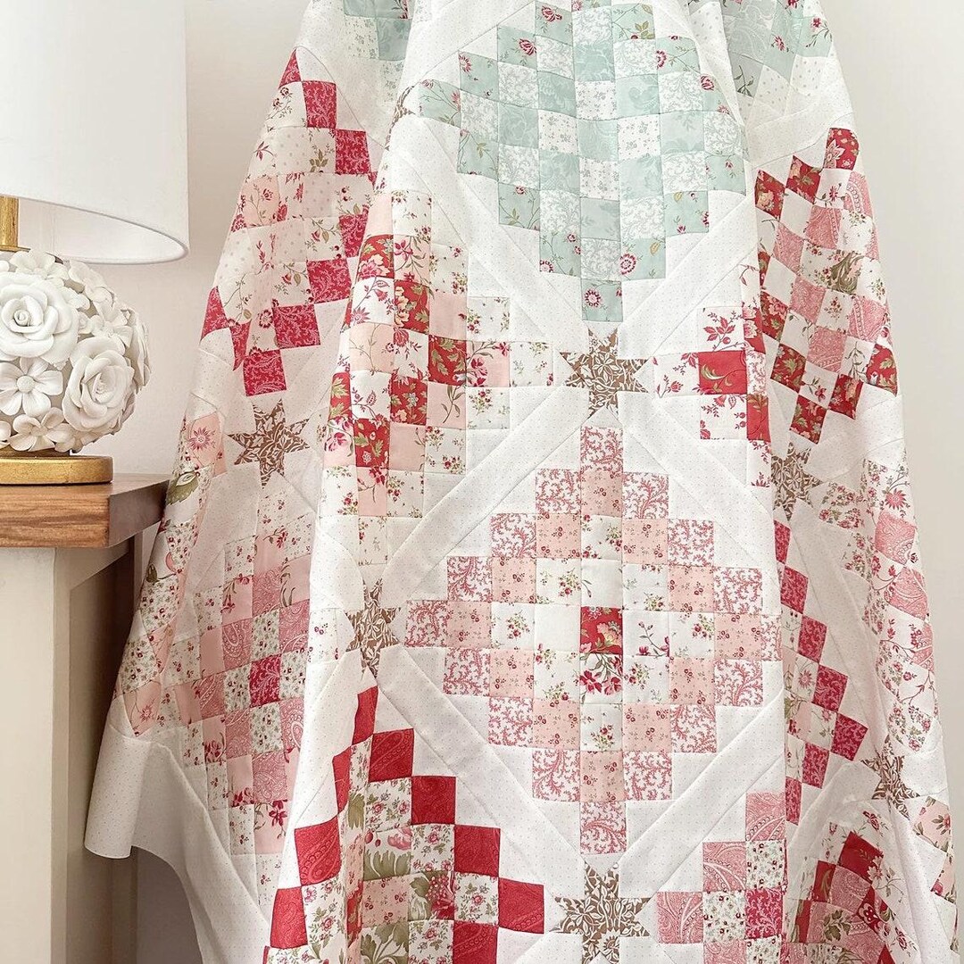 American Confetti Quilt Pattern by the Pattern Basket - PAPER Pattern ...