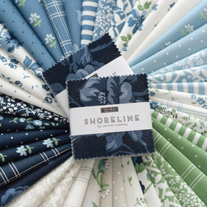 Shoreline Fat Quarter Bundle by Camille Roskelley for Moda Fall Summer ...
