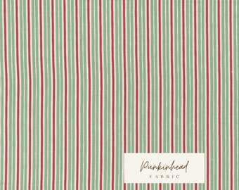 Once Upon a Christmas Red Green Stripes Candy Cane Snow by Sweetfire ...