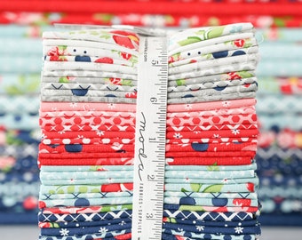 Shoreline Fat Quarter Bundle by Camille Roskelley for Moda Fall Summer ...