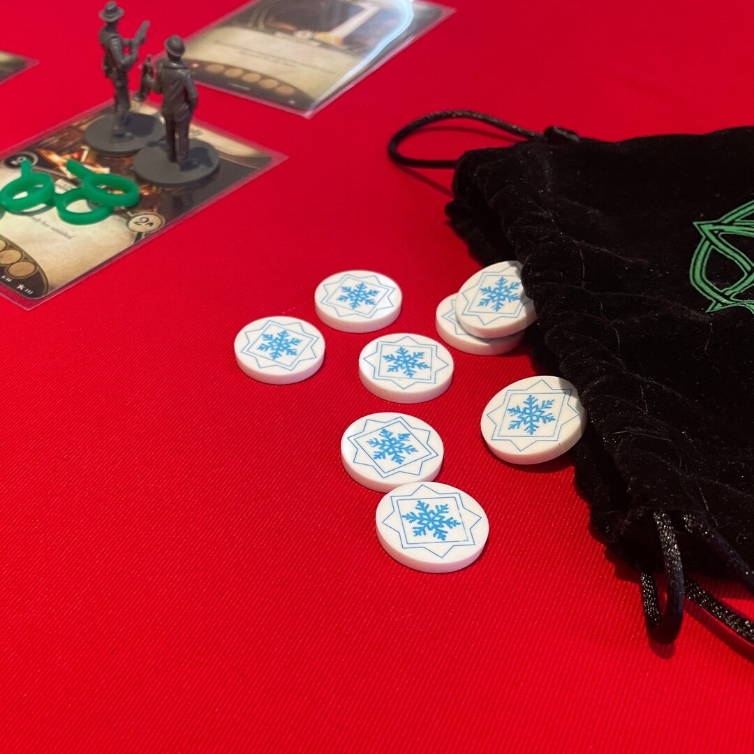 Arkham Horror LCG Acrylic Chaos Frost Tokens - Etsy