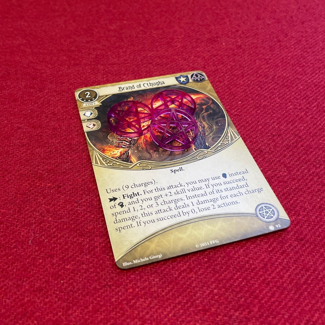 Arkham Horror Charge Counters Pack - Etsy