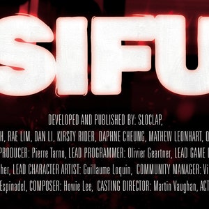 SIFU Movie Style Poster 17x24 & 12x17 Prints (digital 300PPI PNG File ...