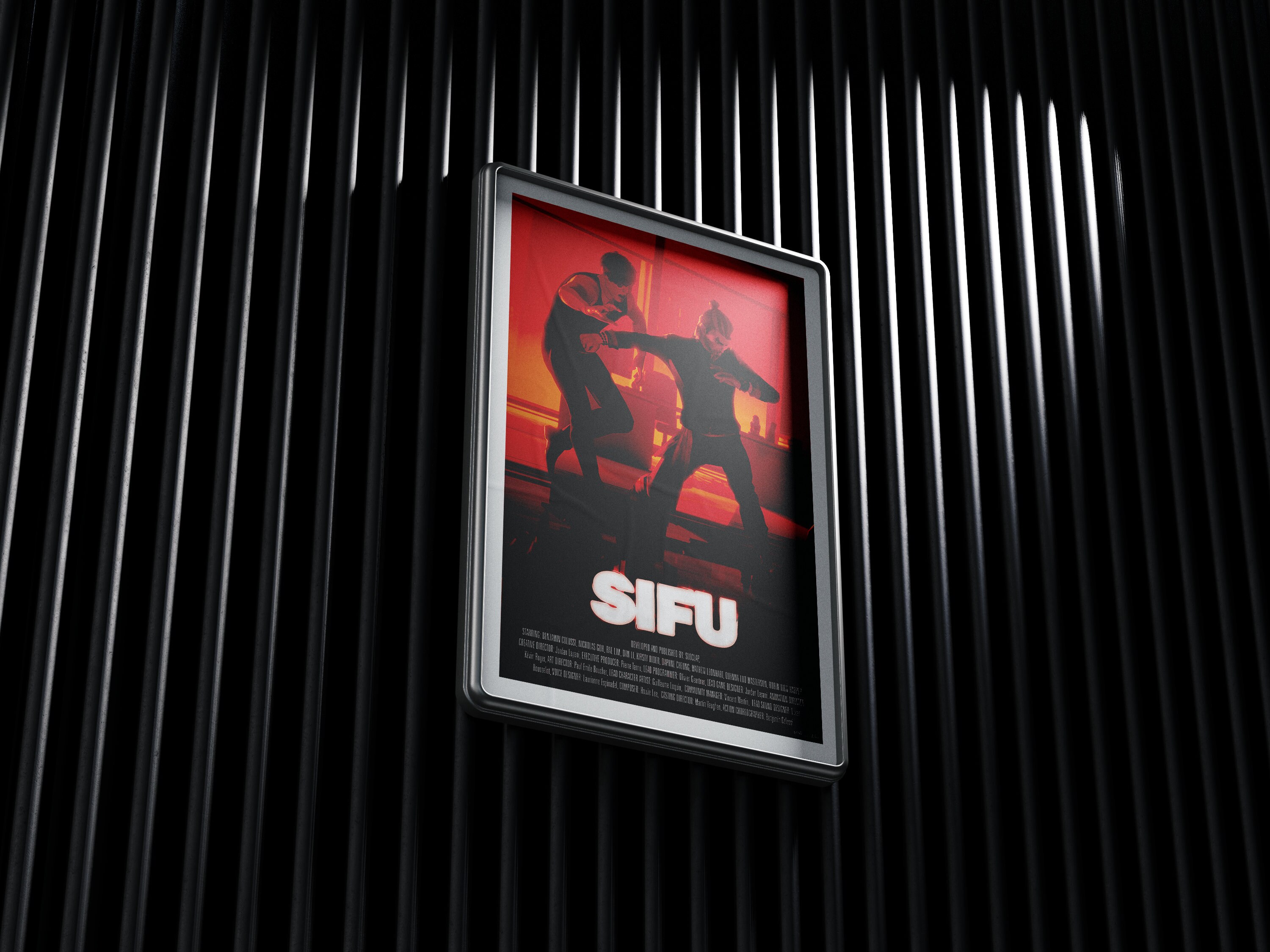 SIFU Movie Style Poster 17x24 & 12x17 Prints (digital 300PPI PNG File ...