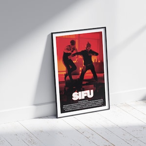 SIFU Movie Style Poster 17x24 & 12x17 Prints (digital 300PPI PNG File ...