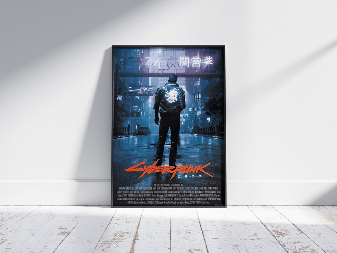 CYBERPUNK 2077 Movie Style Poster 17x24 (digital 300PPI JPG File ...