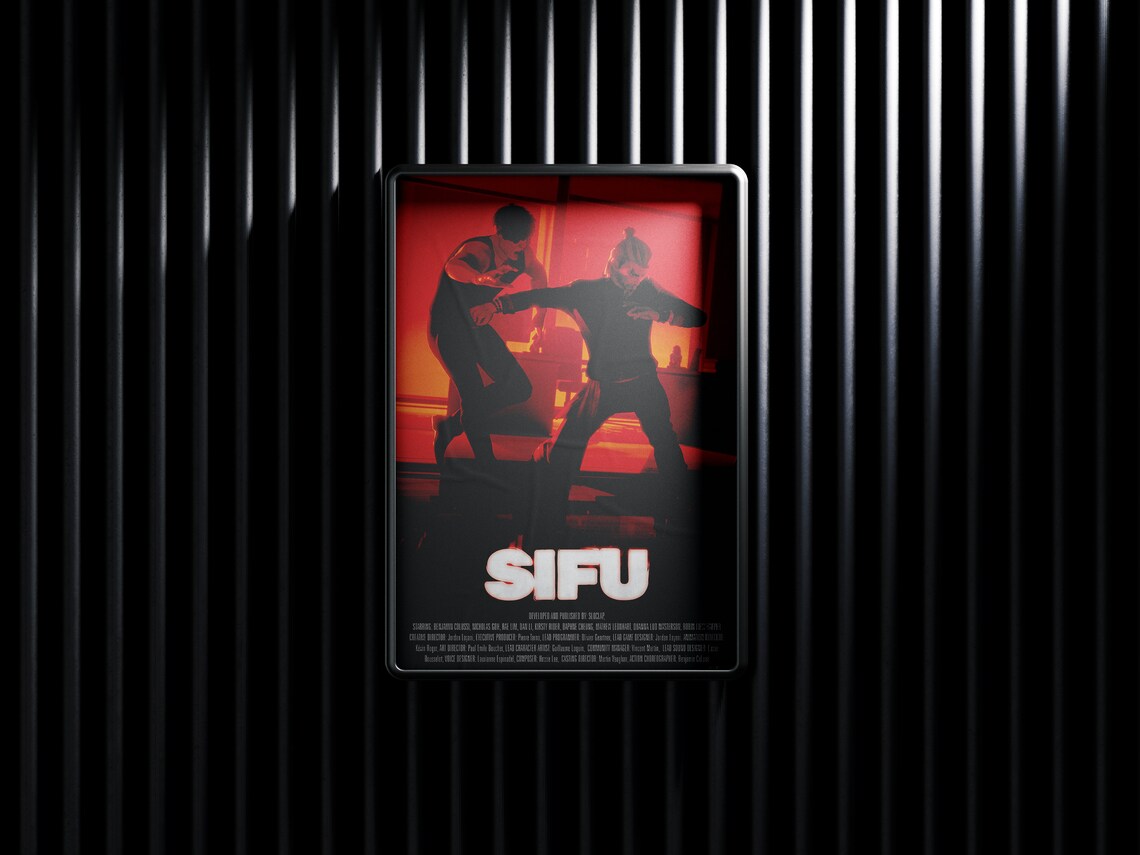 SIFU Movie Style Poster 17x24 & 12x17 Prints (digital 300PPI PNG File ...
