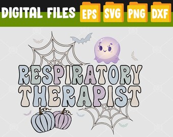 Halloween Respiratory Therapist Svg - Etsy