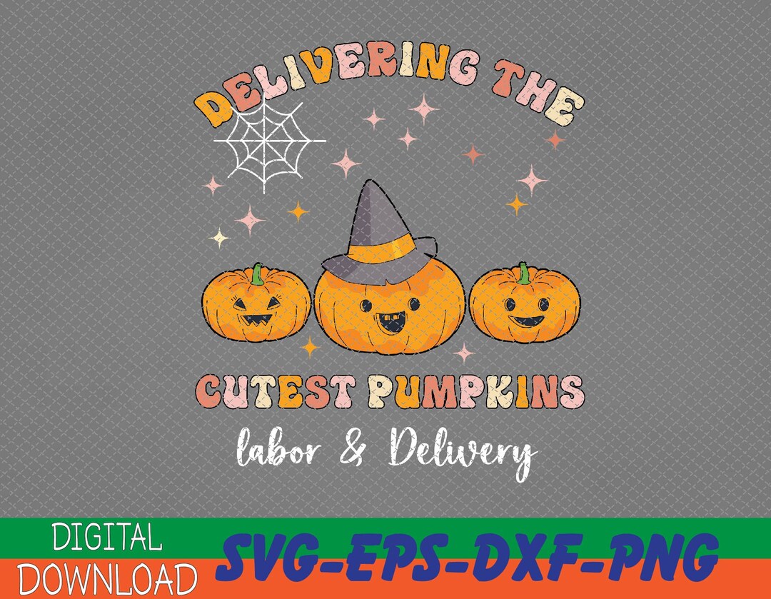 Delivering the Cutest Pumpkin Nurse Halloween Neonatal ICU - Etsy