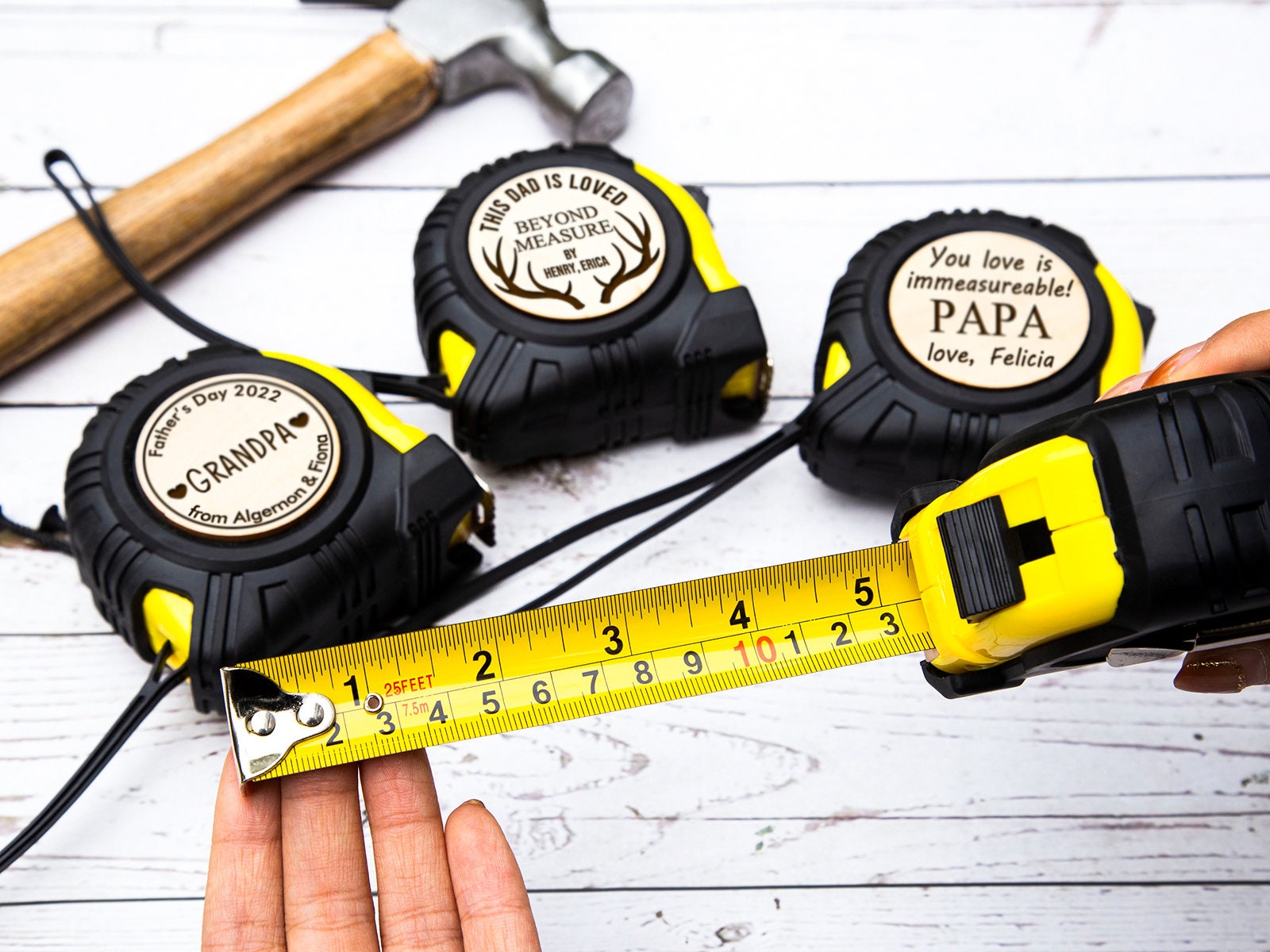 Custom Engraved Tape Measure for Dad,personalized Tape Measure ...