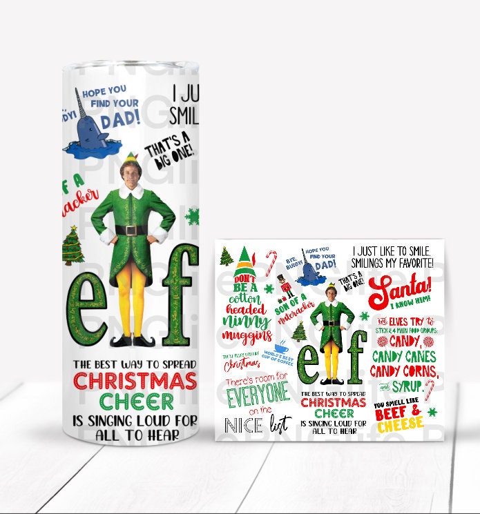 Elf Tumbler Wrap - Etsy