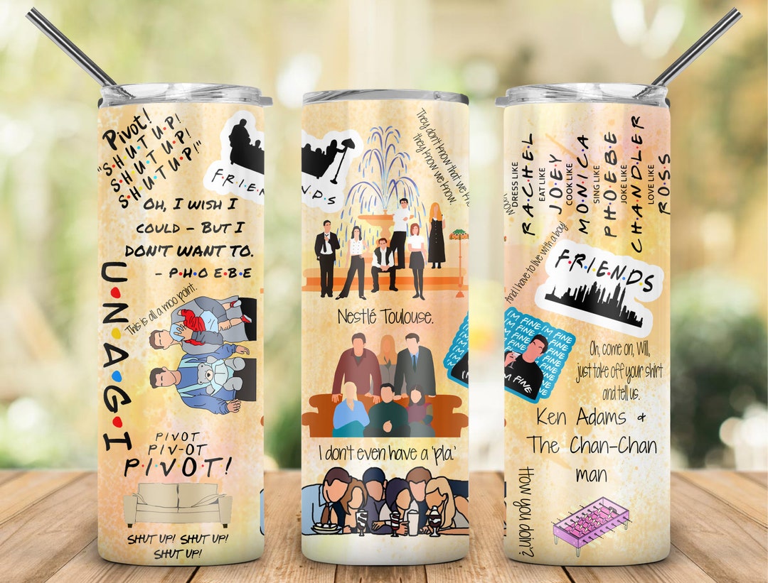 Friends Tumbler Wrap - Etsy