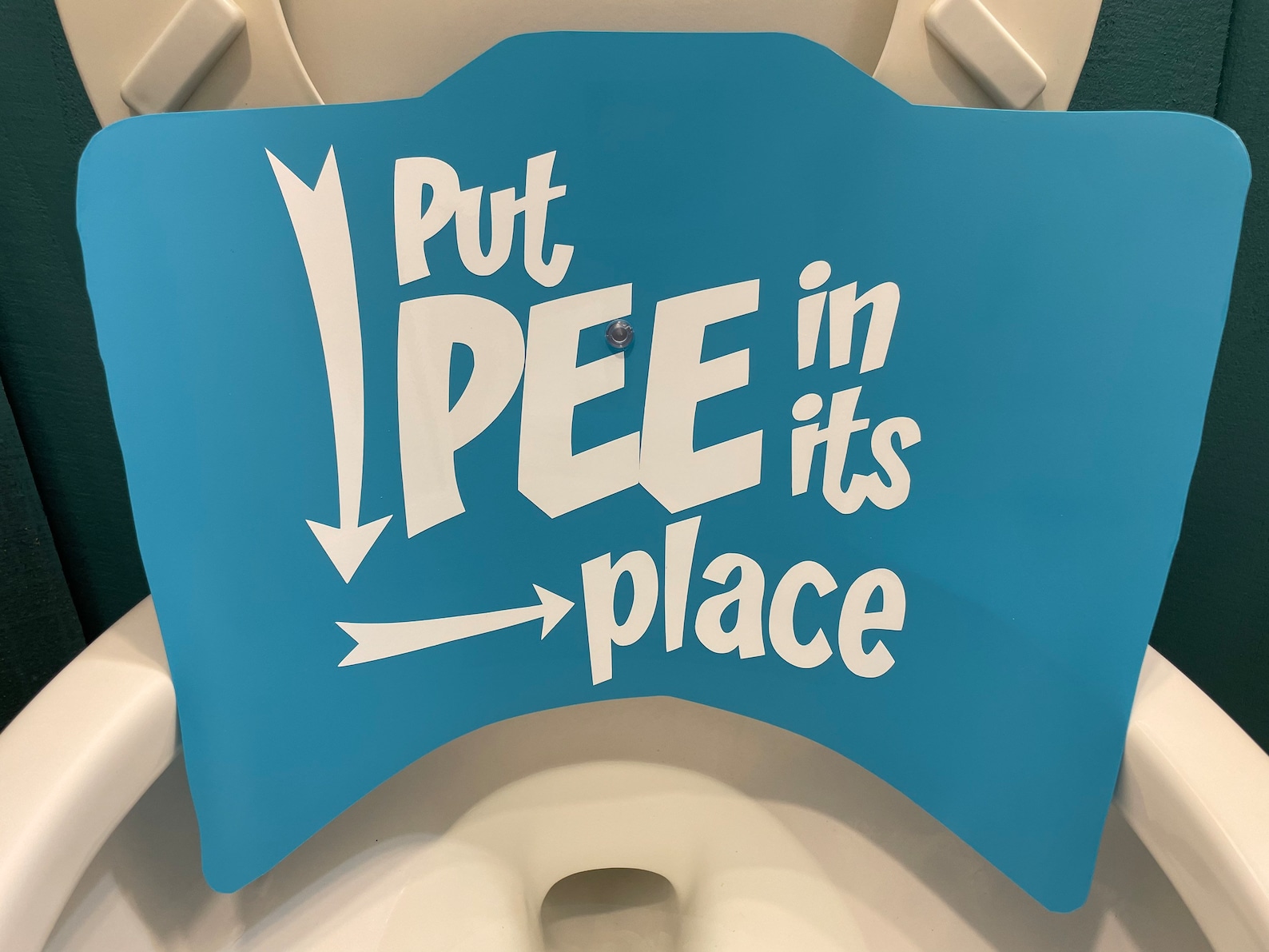 Potty Cape: Pee Deflector Shield - Etsy