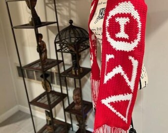 Delta Sigma Theta Sorority Scarf - Etsy