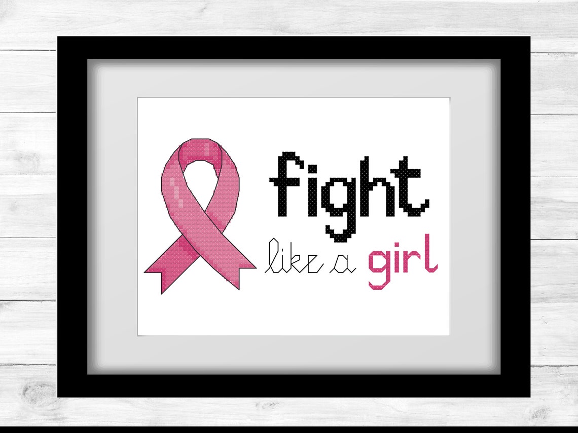 Awareness Ribbons Cross Stitch Patterns Breast Cancer Stroke Heart ...