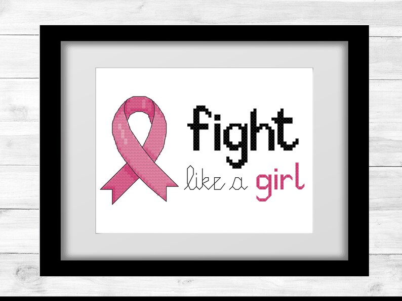 Awareness Ribbons Cross Stitch Patterns Breast Cancer Stroke Heart ...