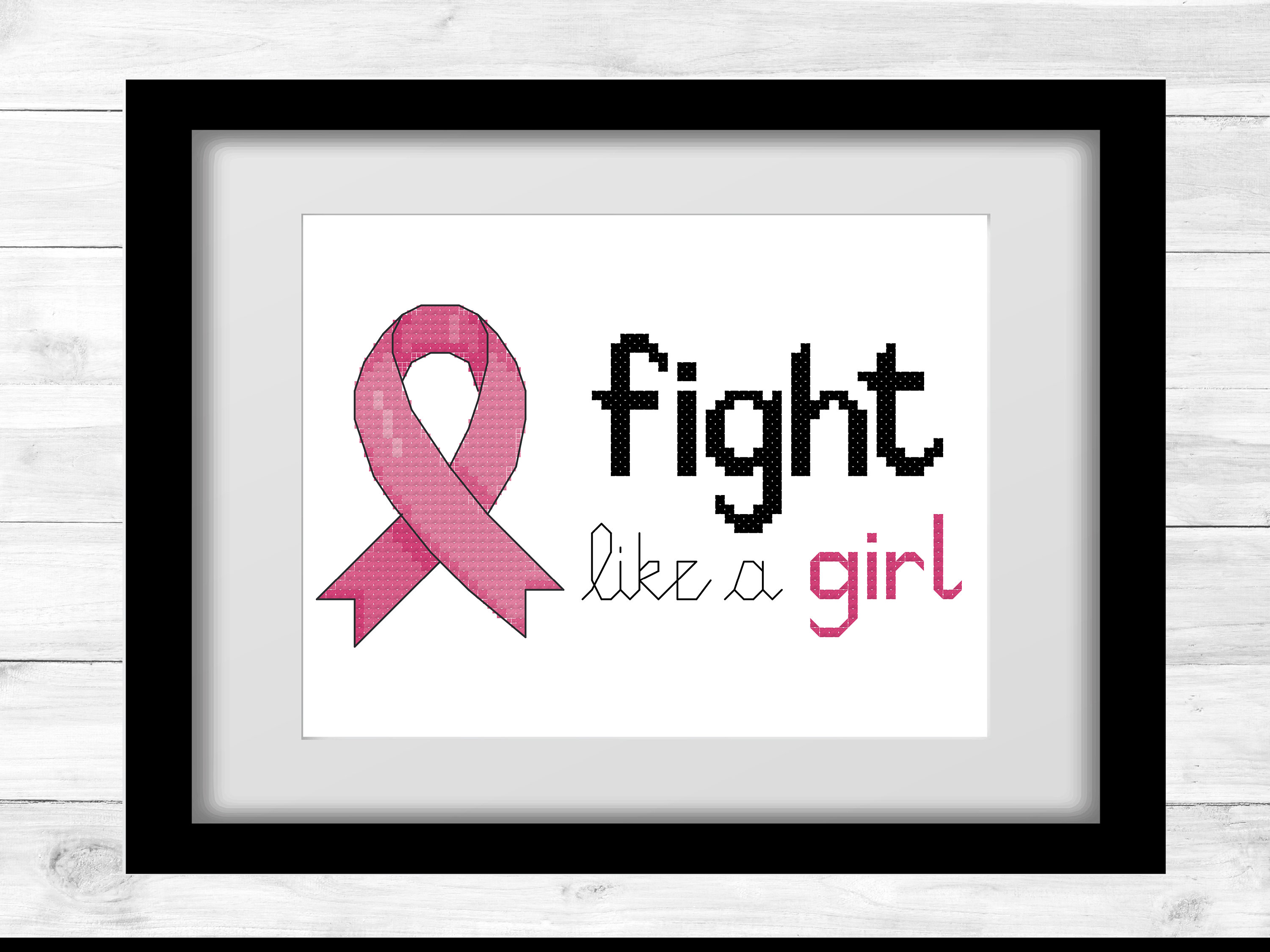 Awareness Ribbons Cross Stitch Patterns Breast Cancer Stroke Heart ...