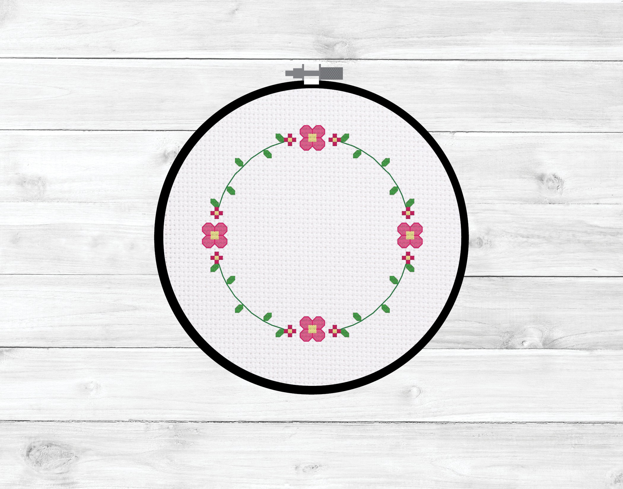 Cross Stitch Borders: Circle, Square, and Rectangular Patterns - Etsy