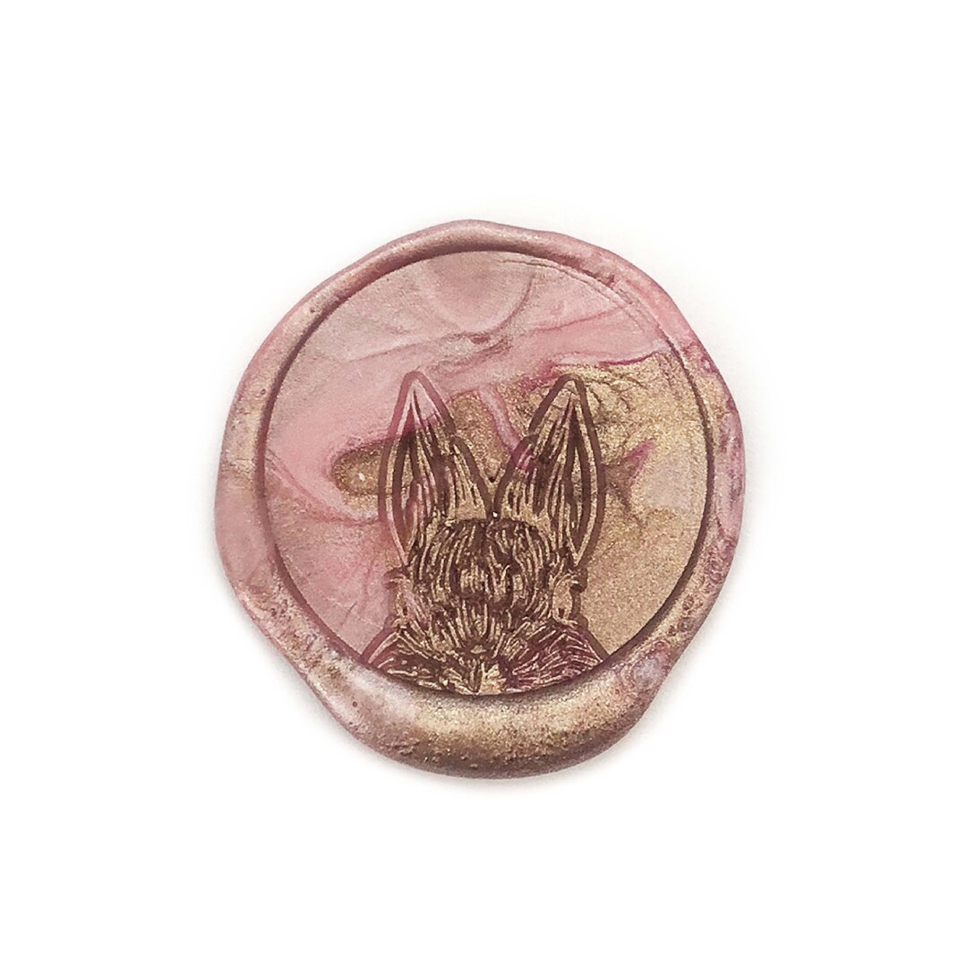 Bunny Wax Seal Stamp Kit - Cute Woodland Animal Rabbit Journal Planner ...