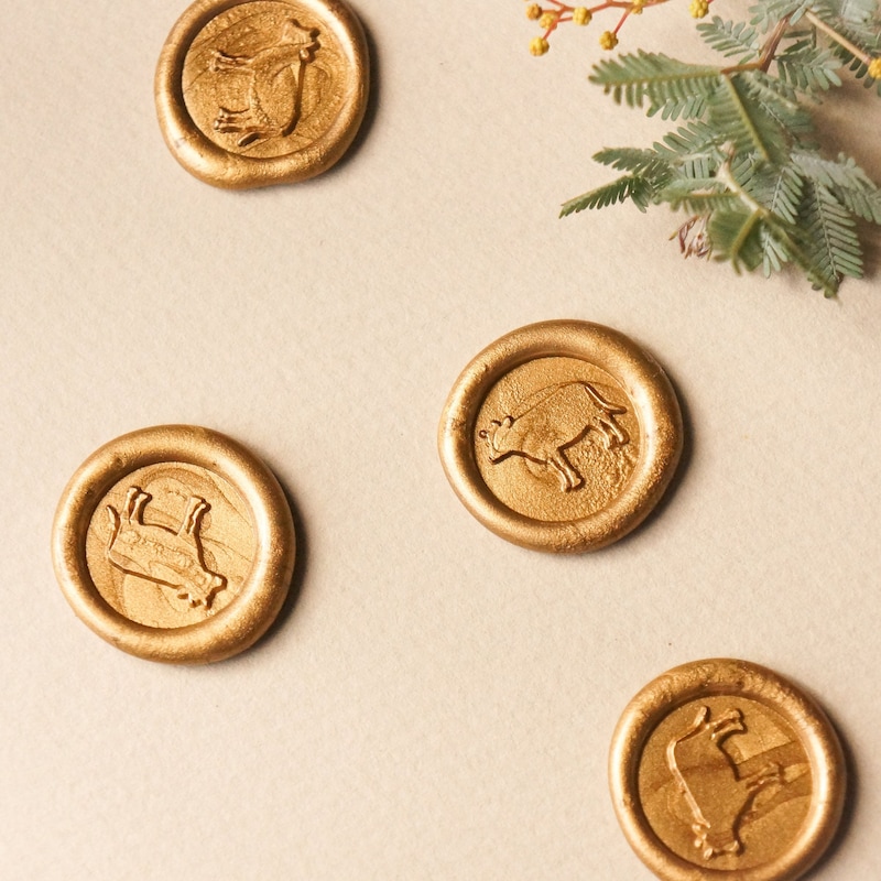 Wax Seal Stickers Menu - Etsy