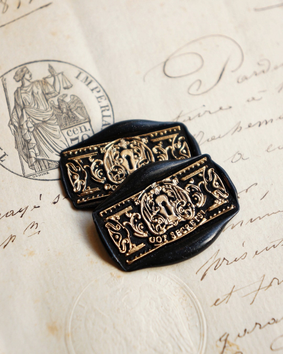 Secret Keeper Wax Seal Stamp Kit - Gifts - Journal Wedding Invitation ...