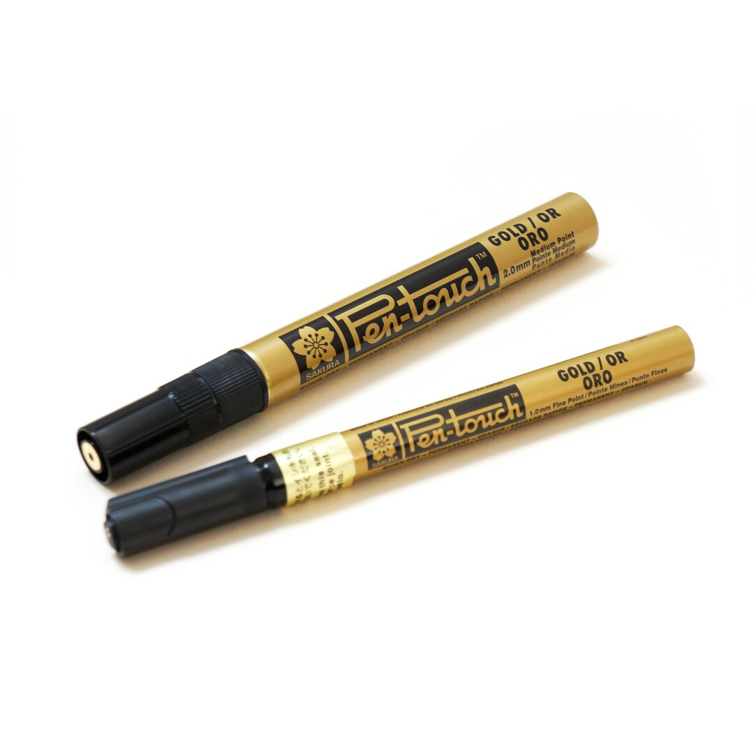 Sakura Pen-touch Gold Paint Pen – Wax Seal Accent - Etsy